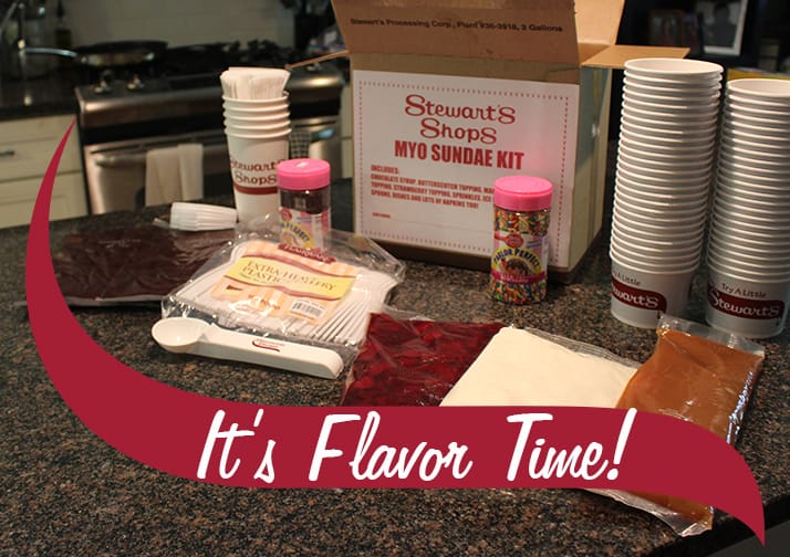 Make Your Own Sundae Kits For Parties - Stewart's Shops
