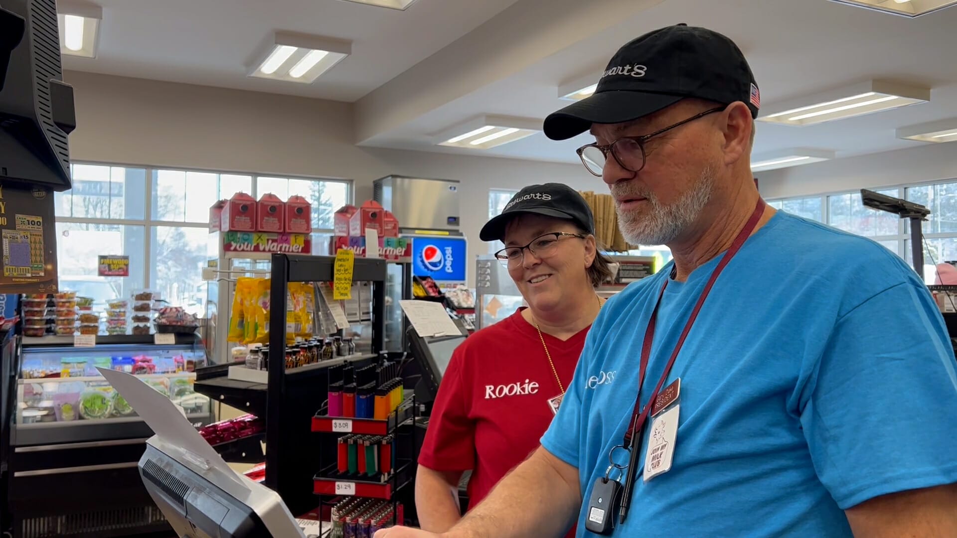 Stewart's Shops President Gary Dake Worked A Shift In Schuylerville To ... Stewart's Shops President Gary Dake Worked A Shift In Schuylerville To ...