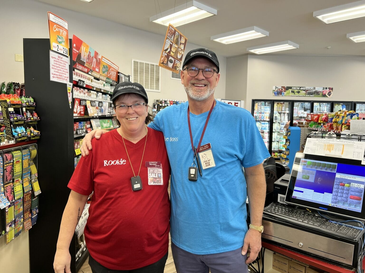 Stewart's Shops President Gary Dake Worked A Shift In Schuylerville To ... Stewart's Shops President Gary Dake Worked A Shift In Schuylerville To ...