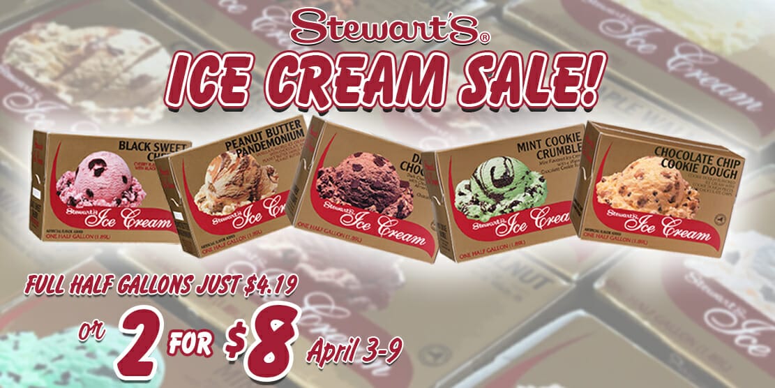 Everyones Flavor Ite Week Is Here The Stewarts Half Gallon Ice Cream