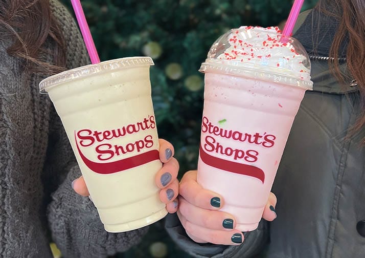 The Candy Cane Shake Makes a Refreshing Return! - Stewart's Shops