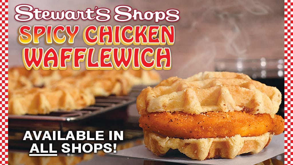 Introducing the New Spicy Chicken Wafflewich - Stewart's Shops